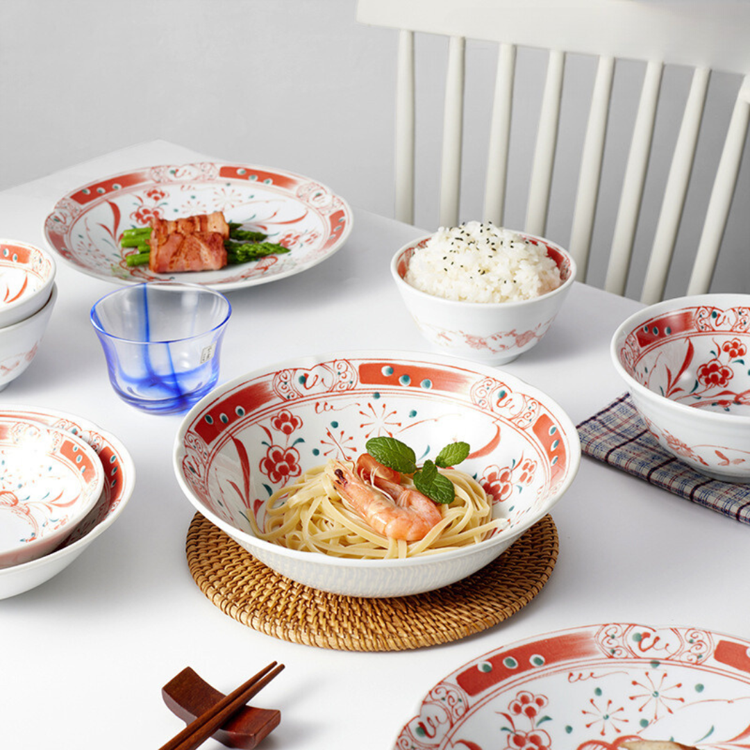 Royal Red Plum Dinnerware Set – NAMAS LIVING