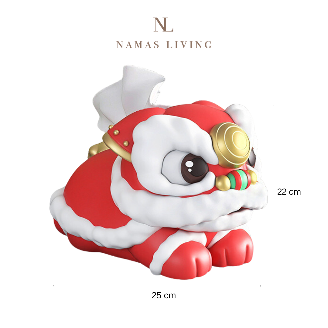 Dancing Lion Tissue Box – NAMAS LIVING